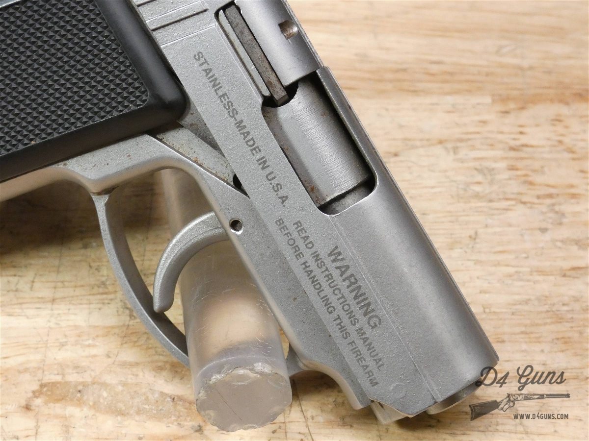 AMT Backup - .380 ACP - Stainless - CCW - 9mm Kurtz - w/ Mag - DAO ...