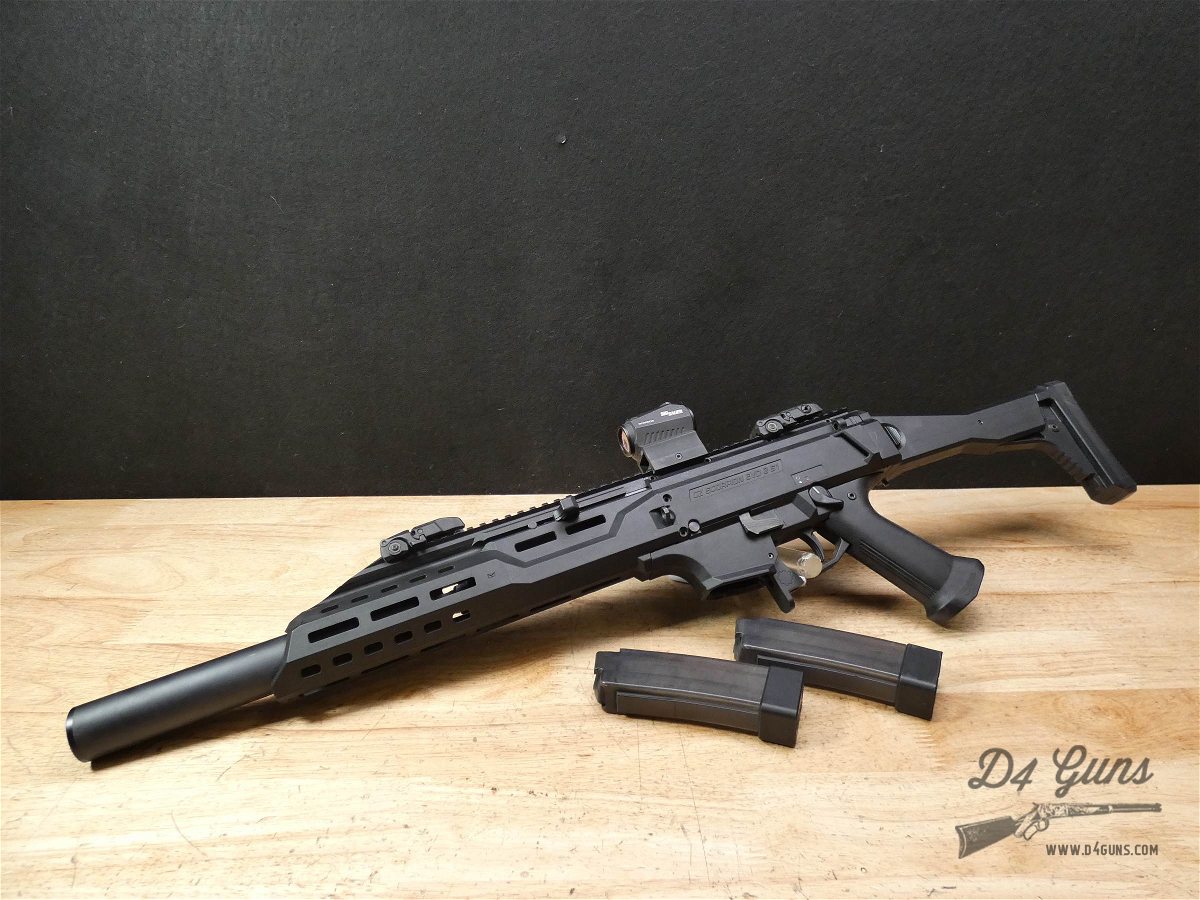 CZ Scorpion EVO 3 S1 - 9mm - Mfg. 2016 - PCC - ROMEO5 - Faux Supp. - 2 ...