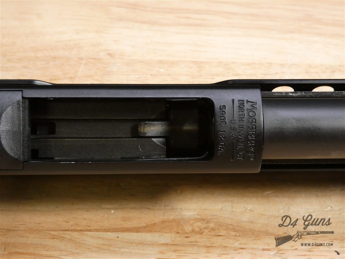 Mossberg 590 Nightstick Shockwave - 12ga - 12 GA- w/ Flip-up Sights ...