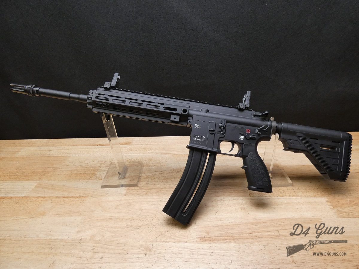 H&K 416 D - .22LR HV - HK - Heckler & Koch - 2 Magazines - Semi Auto ...