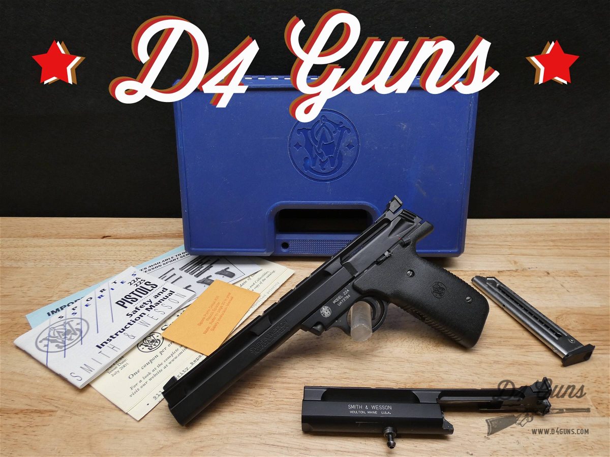 Smith & Wesson Model 22A - .22 LR - S&W 22A - OG Case - Extra Barrel ...