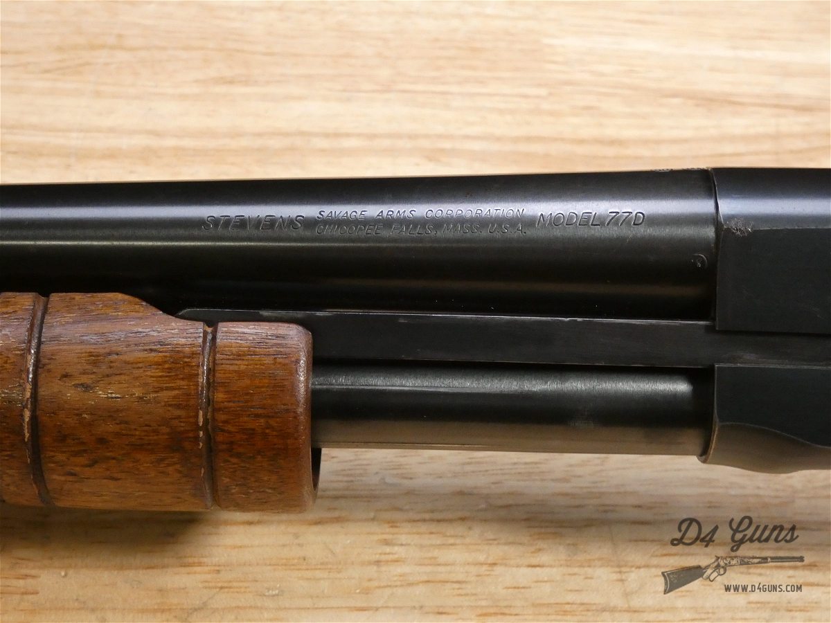 Stevens Savage 77D - 16GA - 2 3/4 inch - 16 ga - Pump Action Shotgun ...