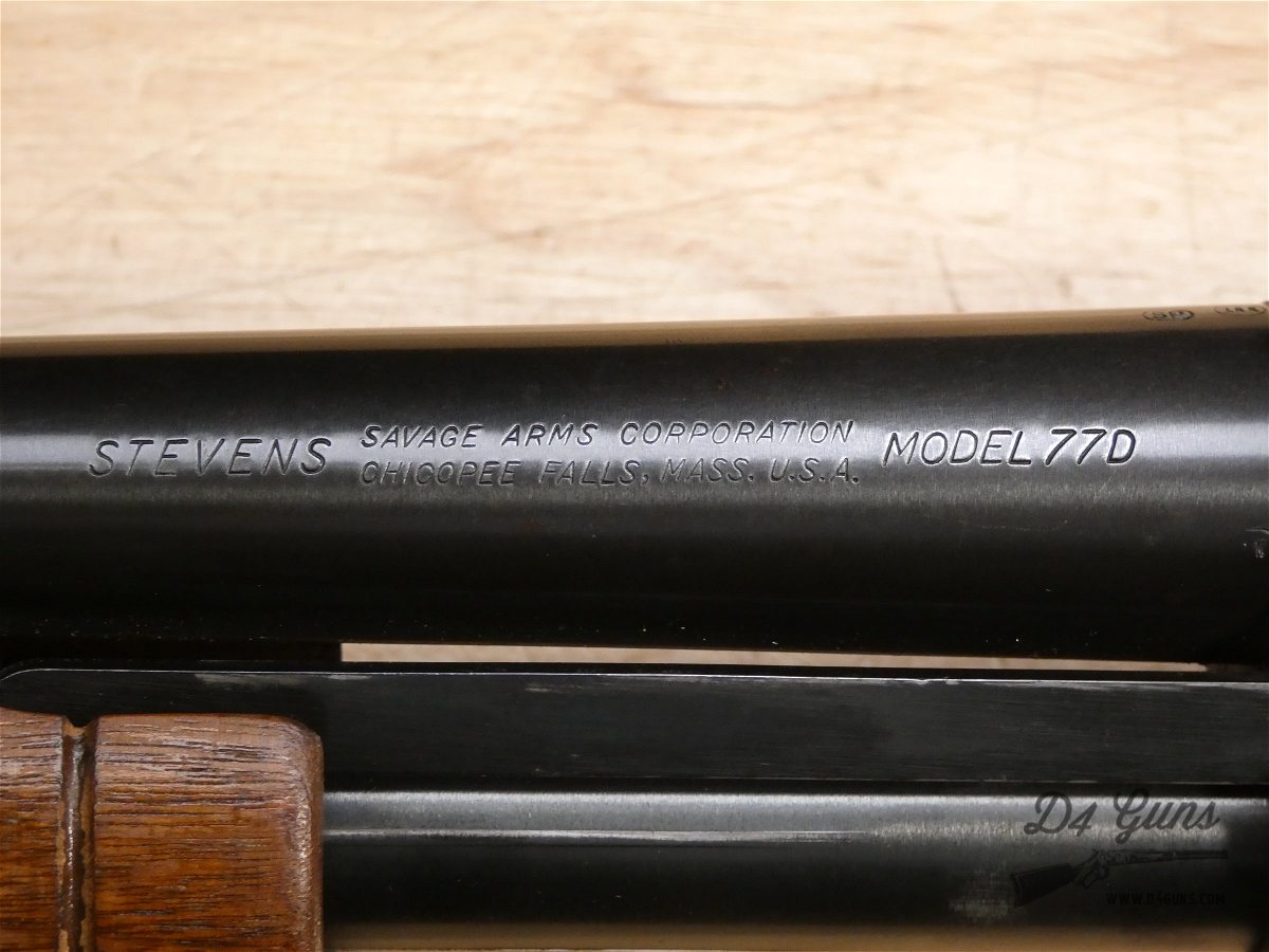 Stevens Savage 77D - 16GA - 2 3/4 inch - 16 ga - Pump Action Shotgun ...