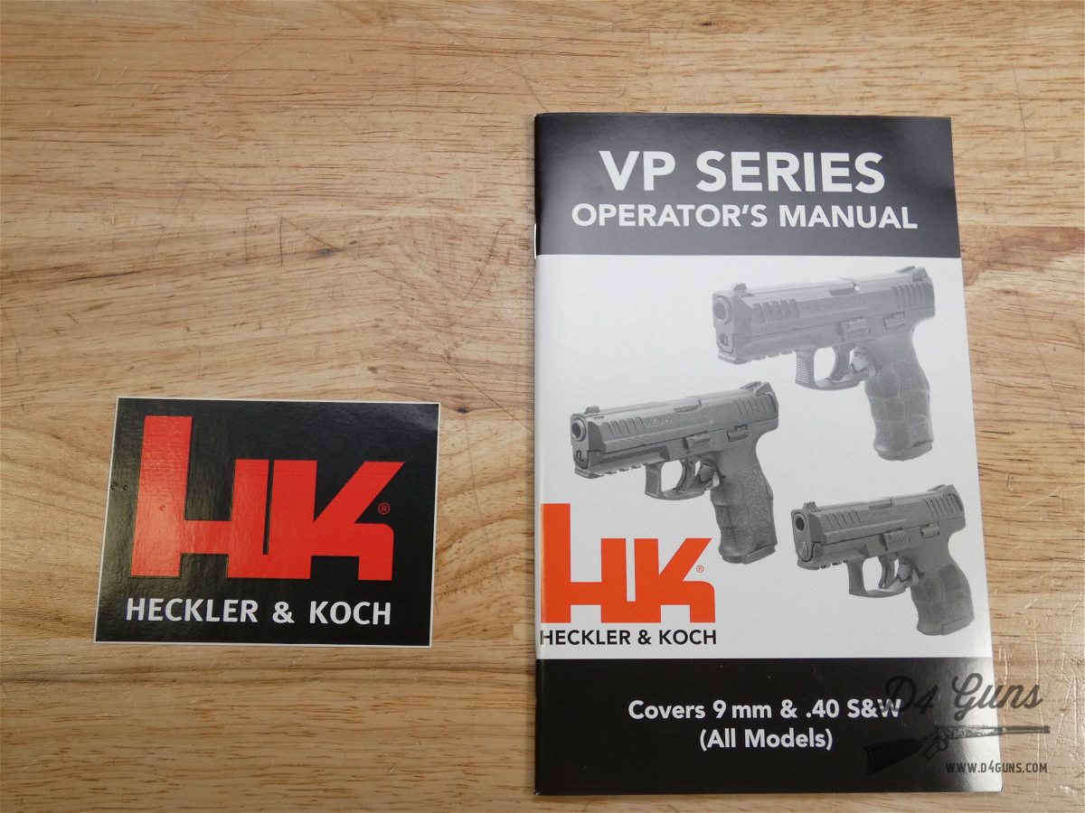 Heckler & Koch VP9 SK P1 - 9mm - w/ 3 Mags & Olight - Sub Compact ...