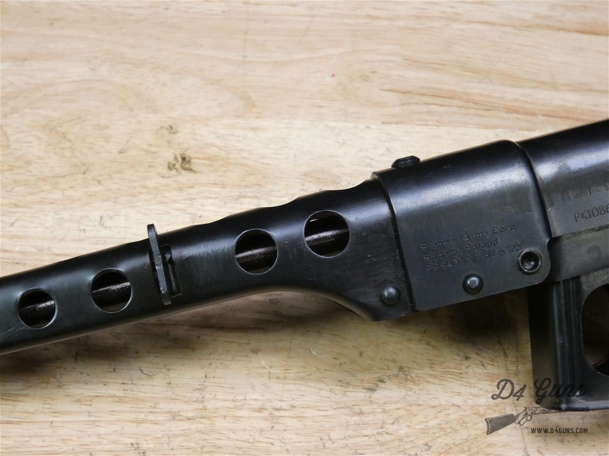 Pioneer Arms Radom PPS43-C - 7.62x25 - Poland - PPSH - Cold War - w/ 4 ...