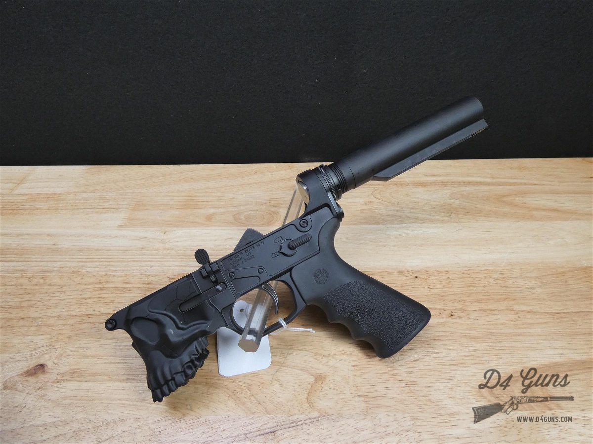 Sharps Bros. MFG Complete Lower Receiver - SKULL - THE JACK ! - AR15 ...
