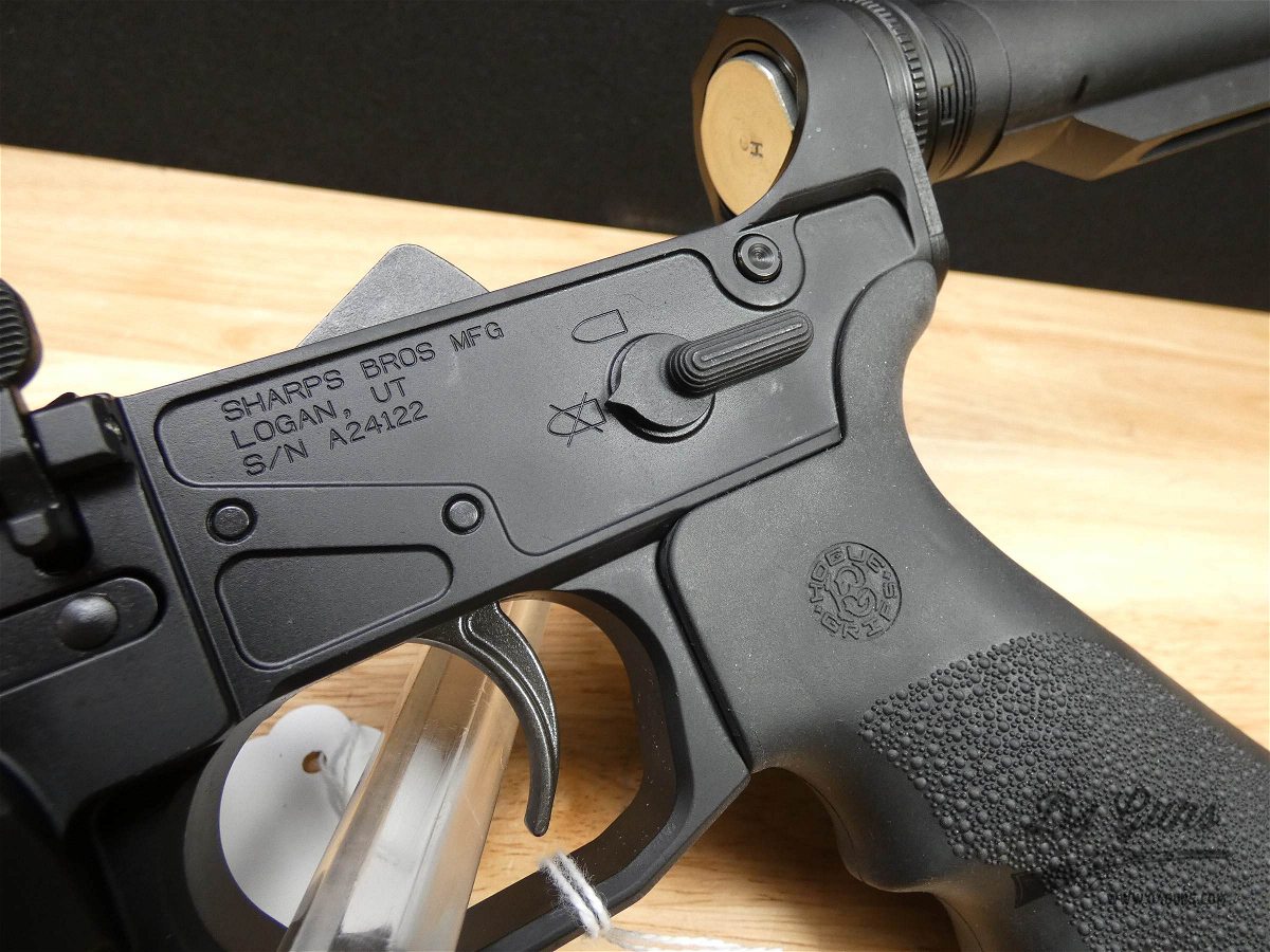 Sharps Bros. MFG Complete Lower Receiver - SKULL - THE JACK ! - AR15 ...