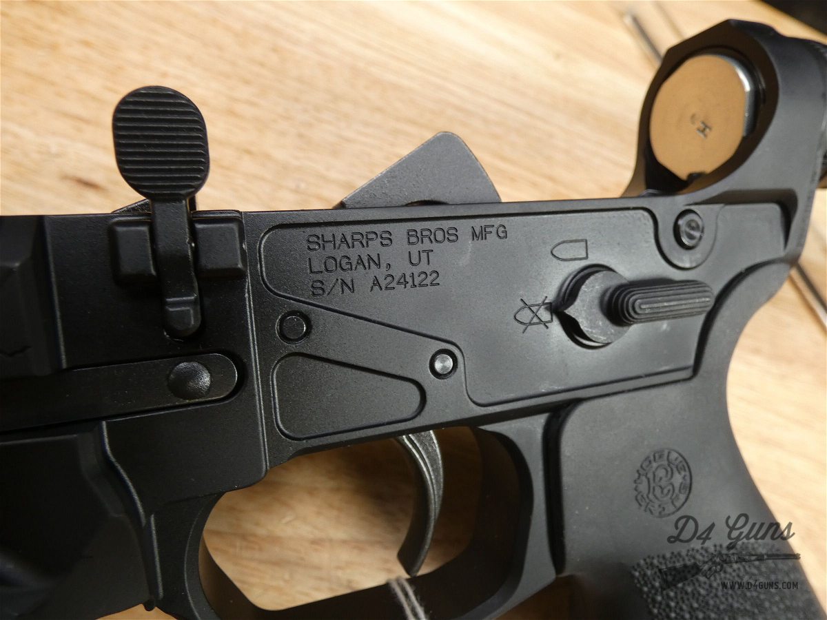 Sharps Bros. MFG Complete Lower Receiver - SKULL - THE JACK ! - AR15 ...