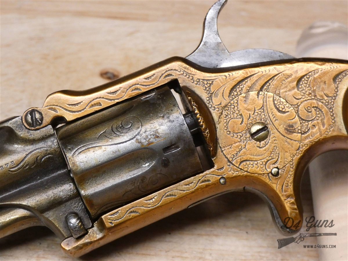 JM Marlin No 32 Standard 1875 - .32 RF - Gold Engraved - Low Serial ...