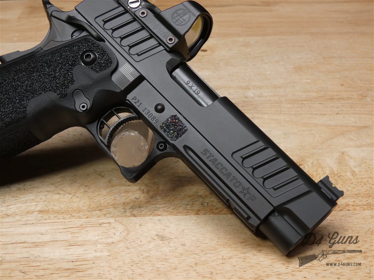 Staccato P 2011 - 9mm - STI w/ Leupold Delta Point Pro & 10 MAGS ...