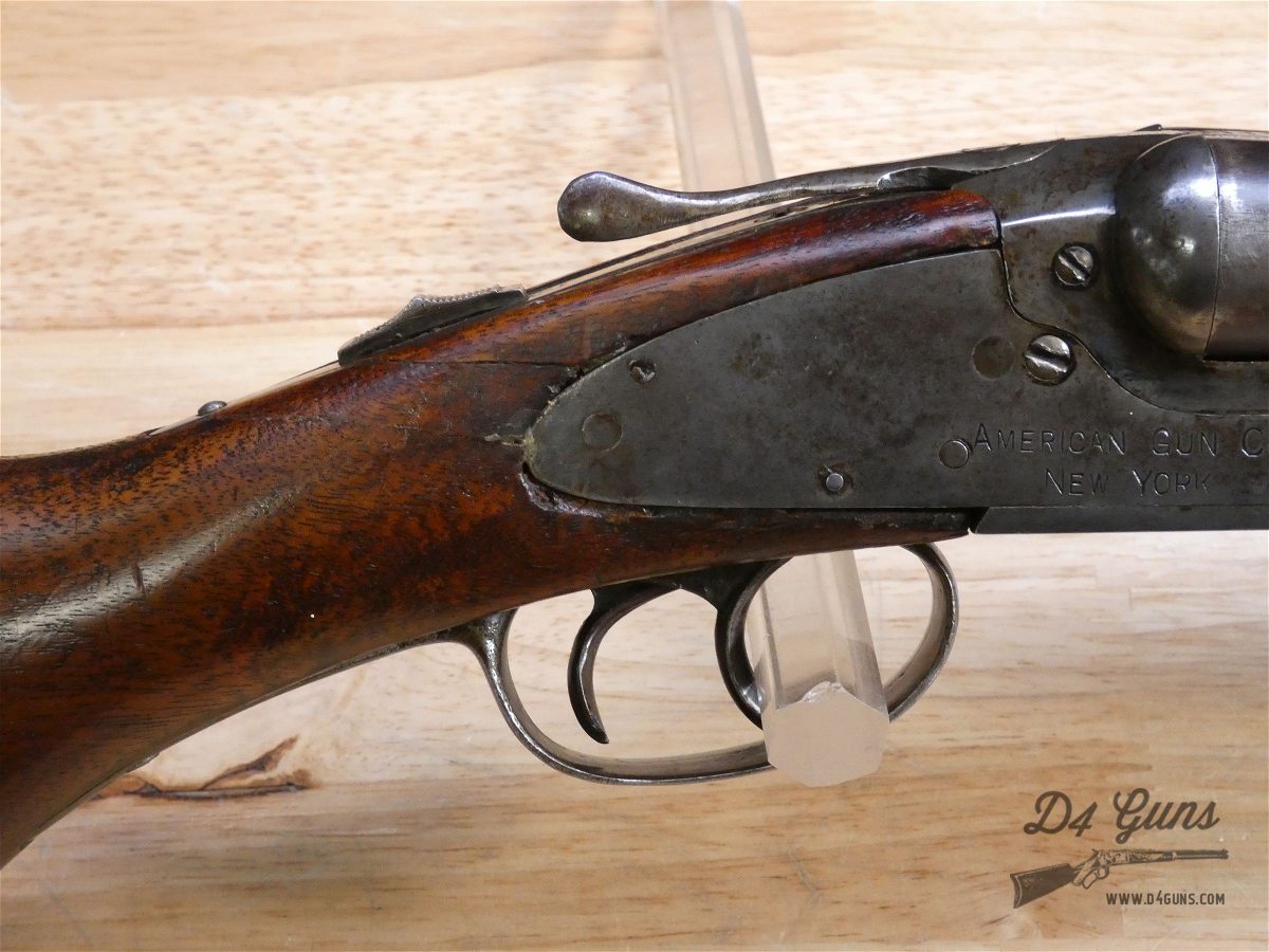 American Gun Co. Knickerbocker - 12 GA - 12ga - SxS Double Barrel Shotgun - Side By Side ...