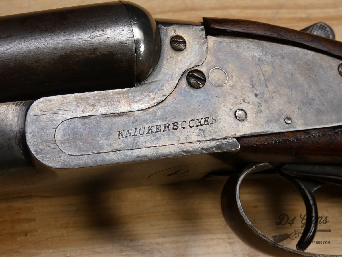 American Gun Co. Knickerbocker - 12 GA - 12ga - SxS Double Barrel Shotgun - Side By Side ...