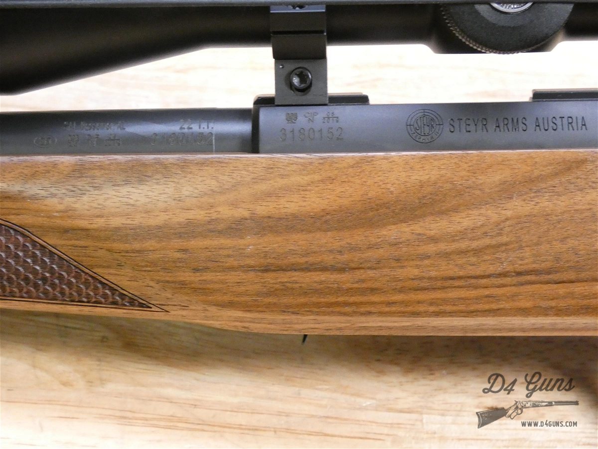 Steyr Mannlicher Zephyr II - .22 LR - 22lr - w/ Hawke Vantage! - XLNT ...