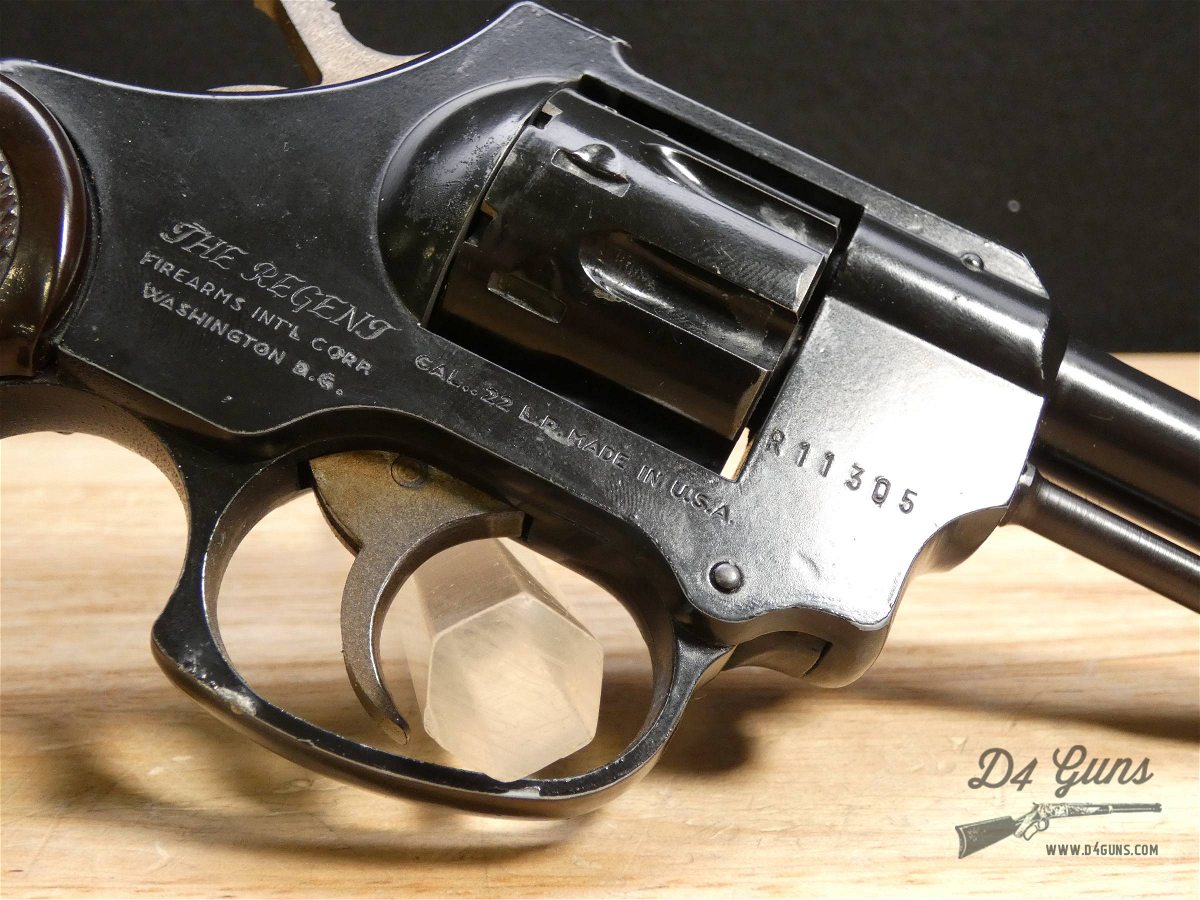 Firearms International Corp The Regent - .22 LR - 8 Shot 22 Revolver ...