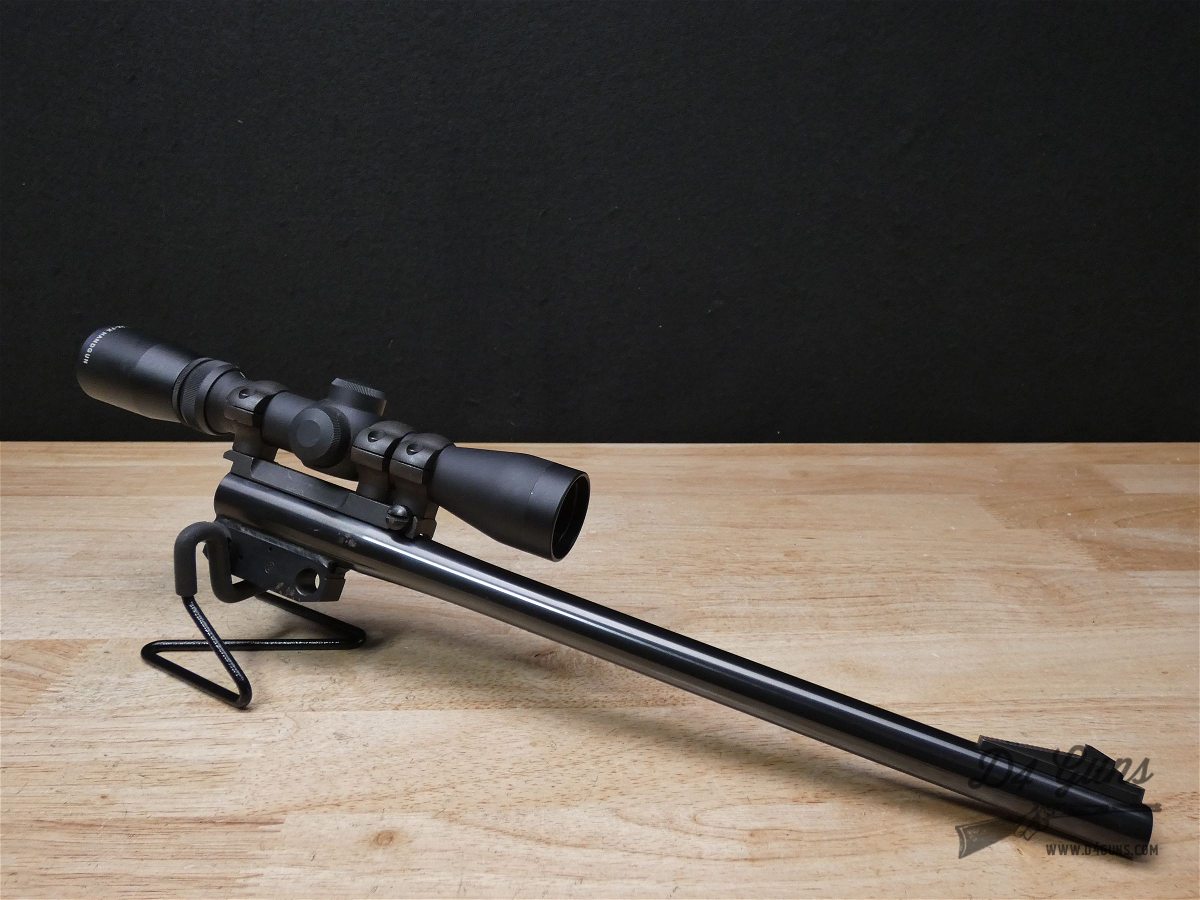 Thompson Center Encore Barrel - .375 JDJ - Burris Pistol Scope - TC - T ...