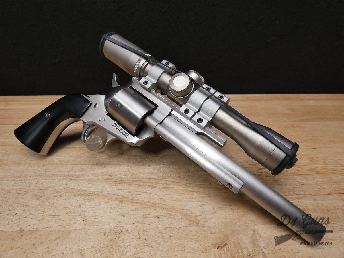 Freedom Arms Model 83 Premier Grade - .475 Linebaugh - Burris - Hunter ...