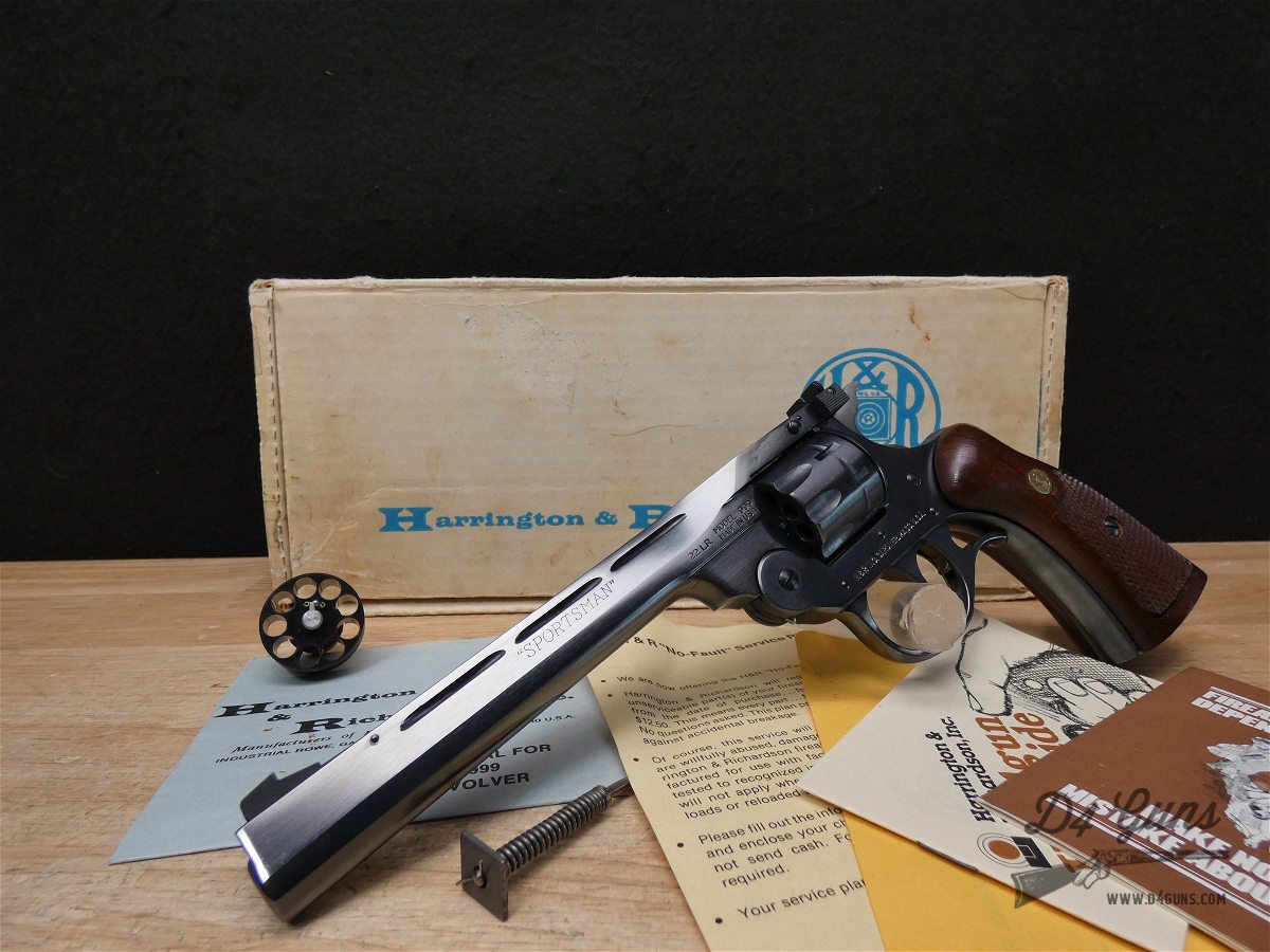 H&R Model 999 Sportsman- .22 LR - OG Box + More - Harrington ...