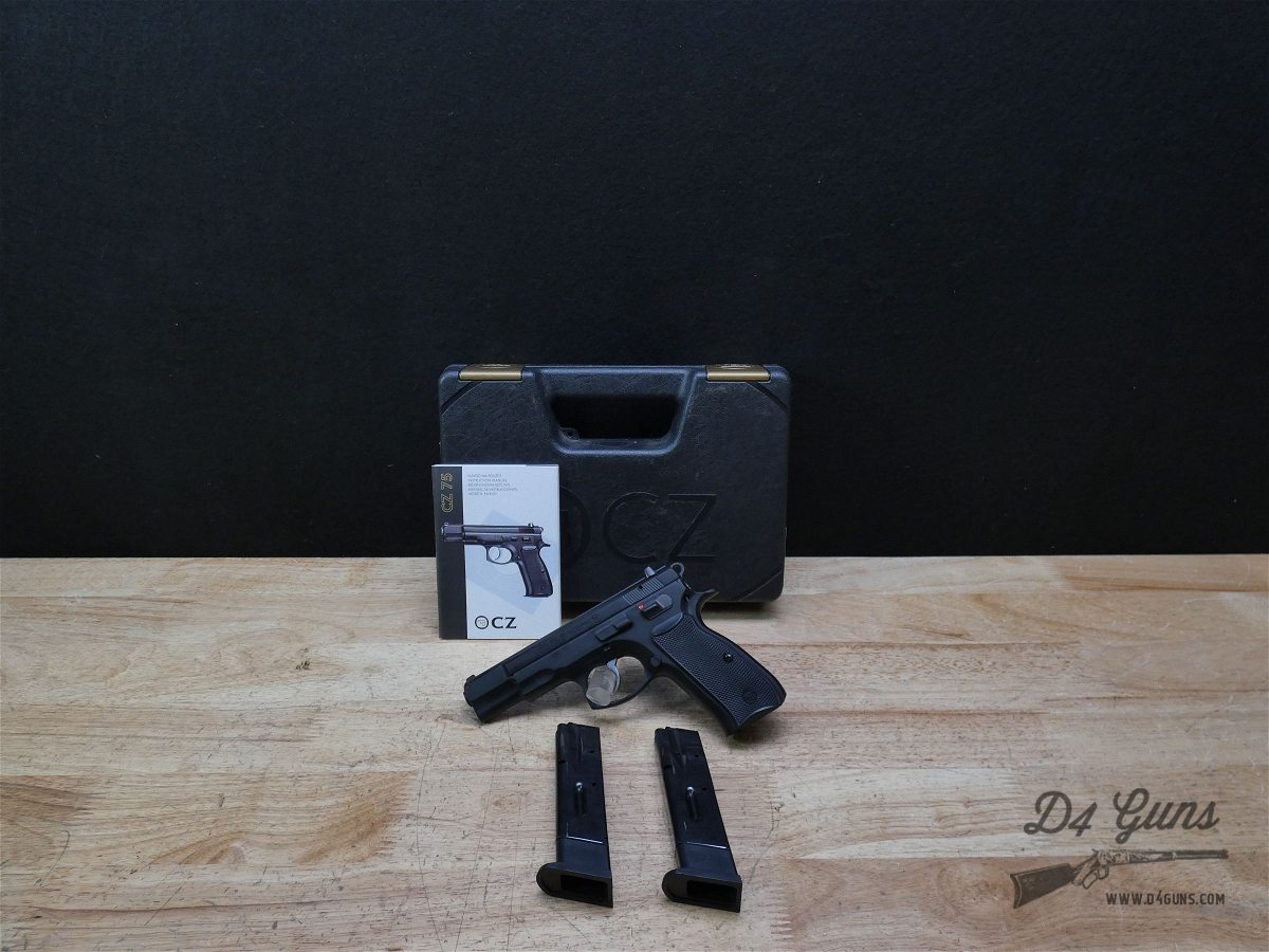 CZ 75 B - 9mm - w/ 2 Mags & Case - 75B - Czech Pistol - Ceska Zbrojovka ...