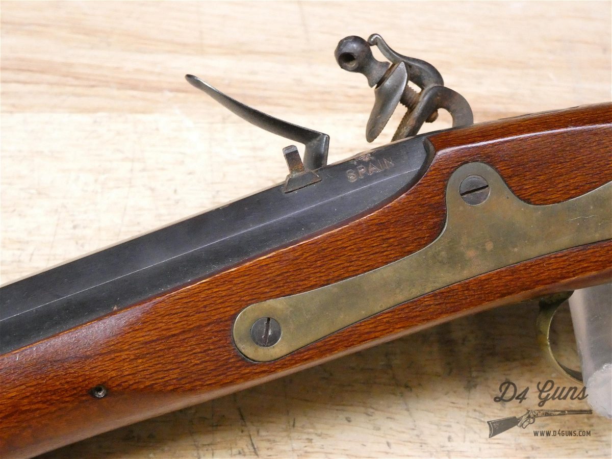 Spanish Jukar Black Powder Pistol - .45 Cal - Flintlock -Smoke on the ...