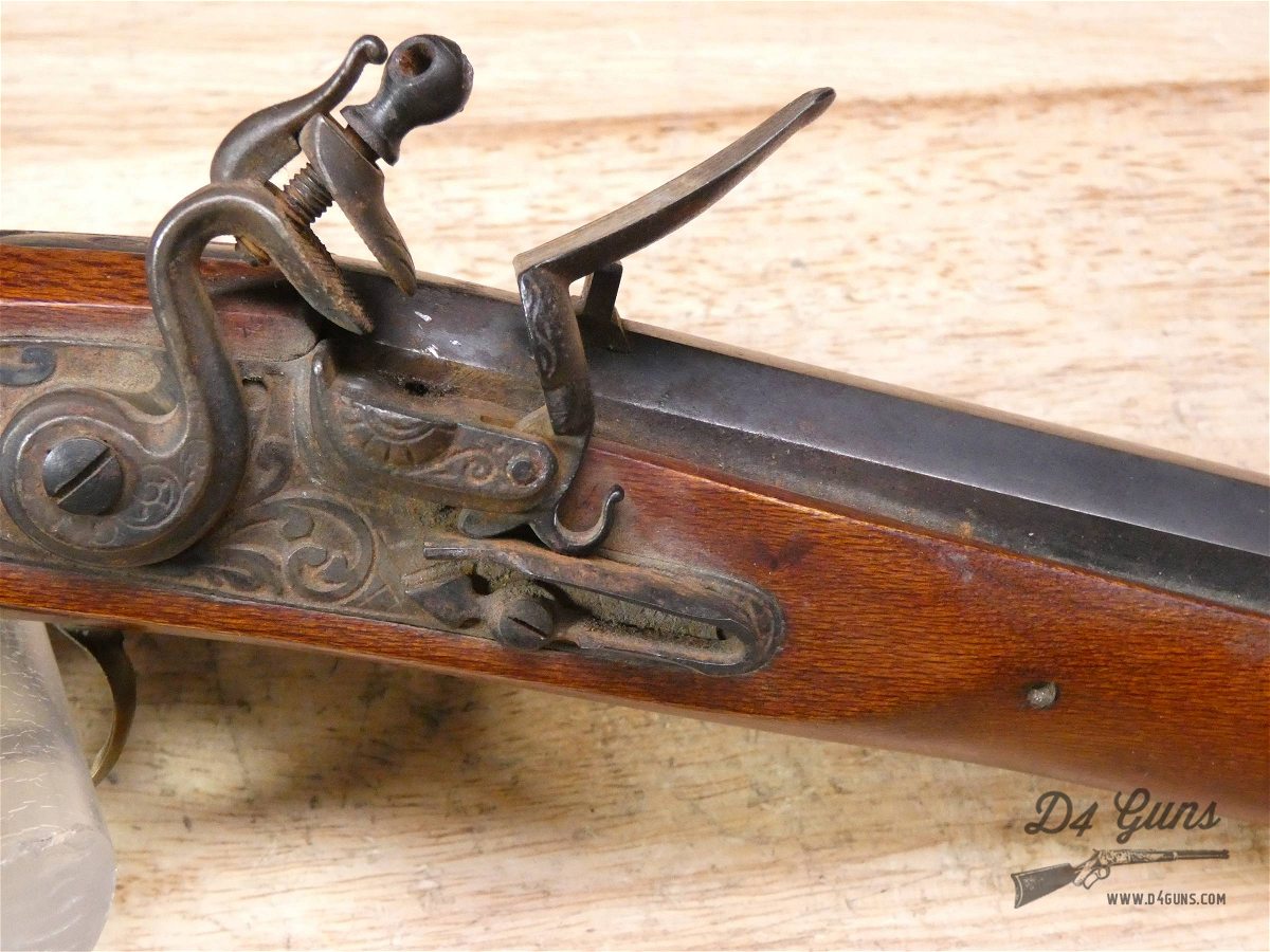 Spanish Jukar Black Powder Pistol - .45 Cal - Flintlock -Smoke on the ...