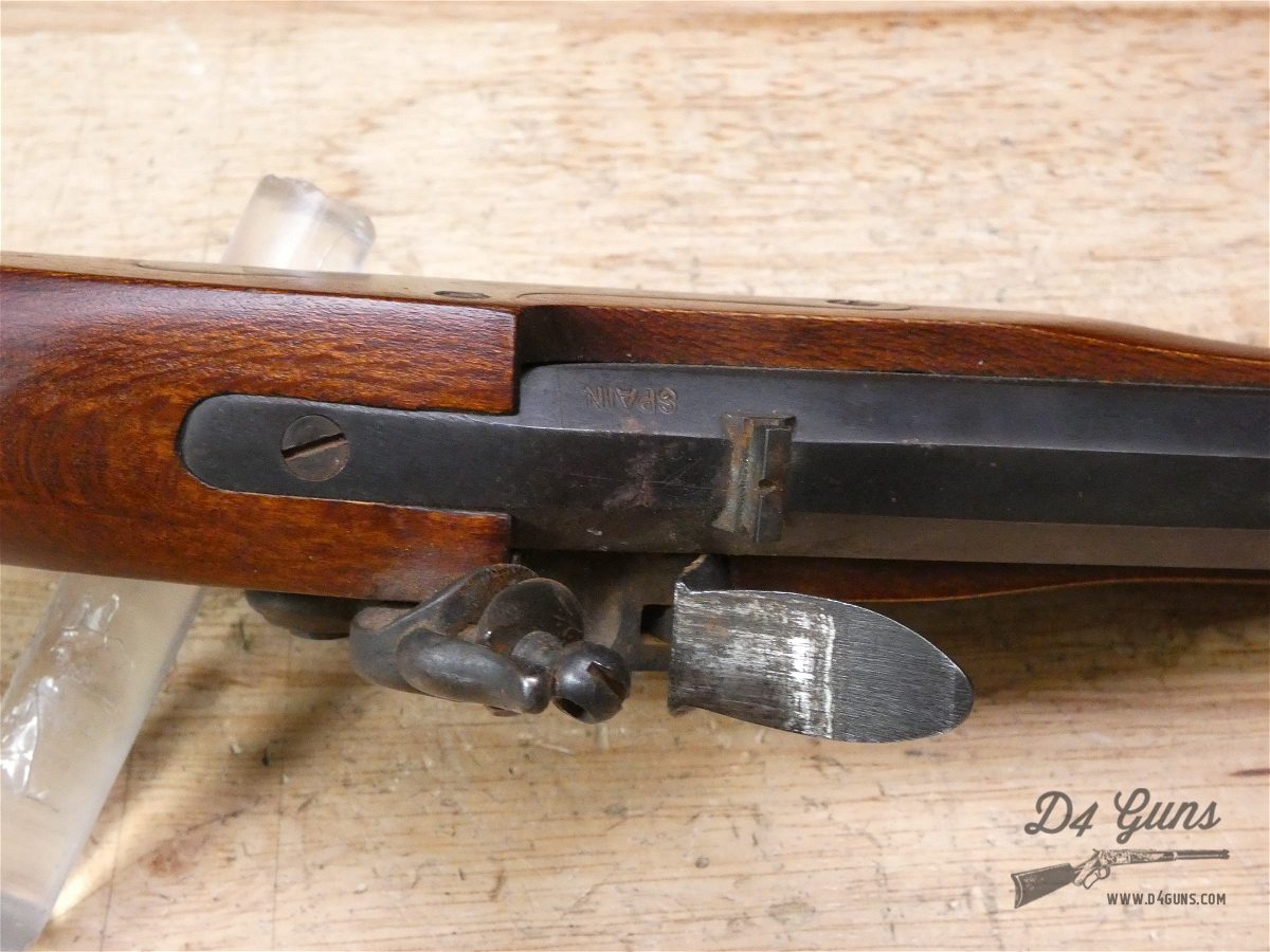 Spanish Jukar Black Powder Pistol - .45 Cal - Flintlock -Smoke on the ...