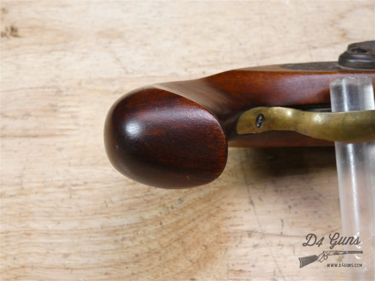 Spanish Jukar Black Powder Pistol - .45 Cal - Flintlock -Smoke on the ...