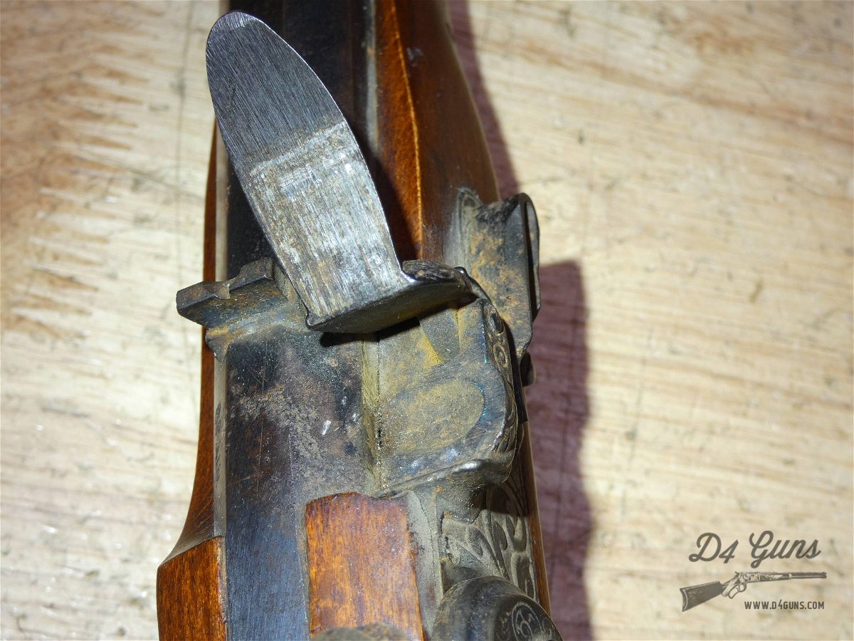 Spanish Jukar Black Powder Pistol - .45 Cal - Flintlock -Smoke on the ...