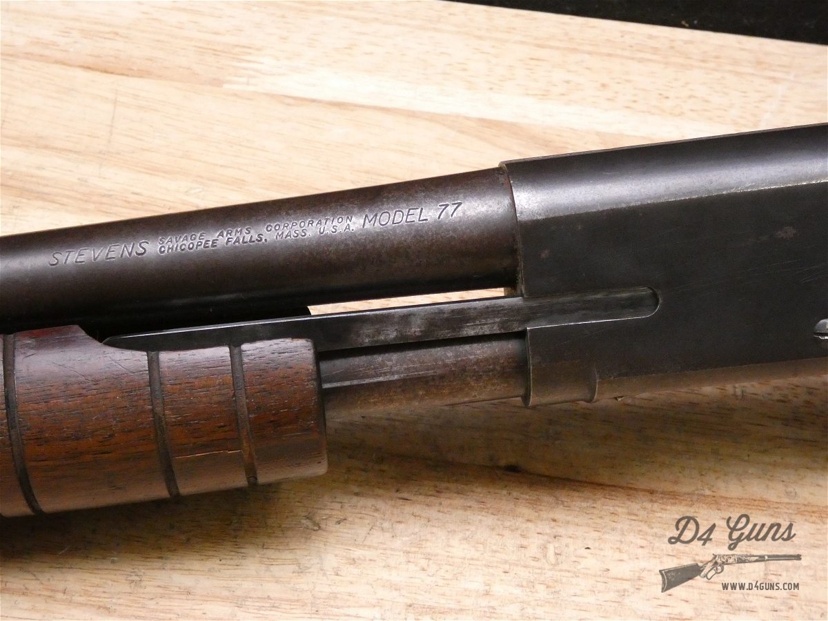 Stevens Model 77 - 12ga - Vintage Pump - Sporting - STE Savage - Home ...