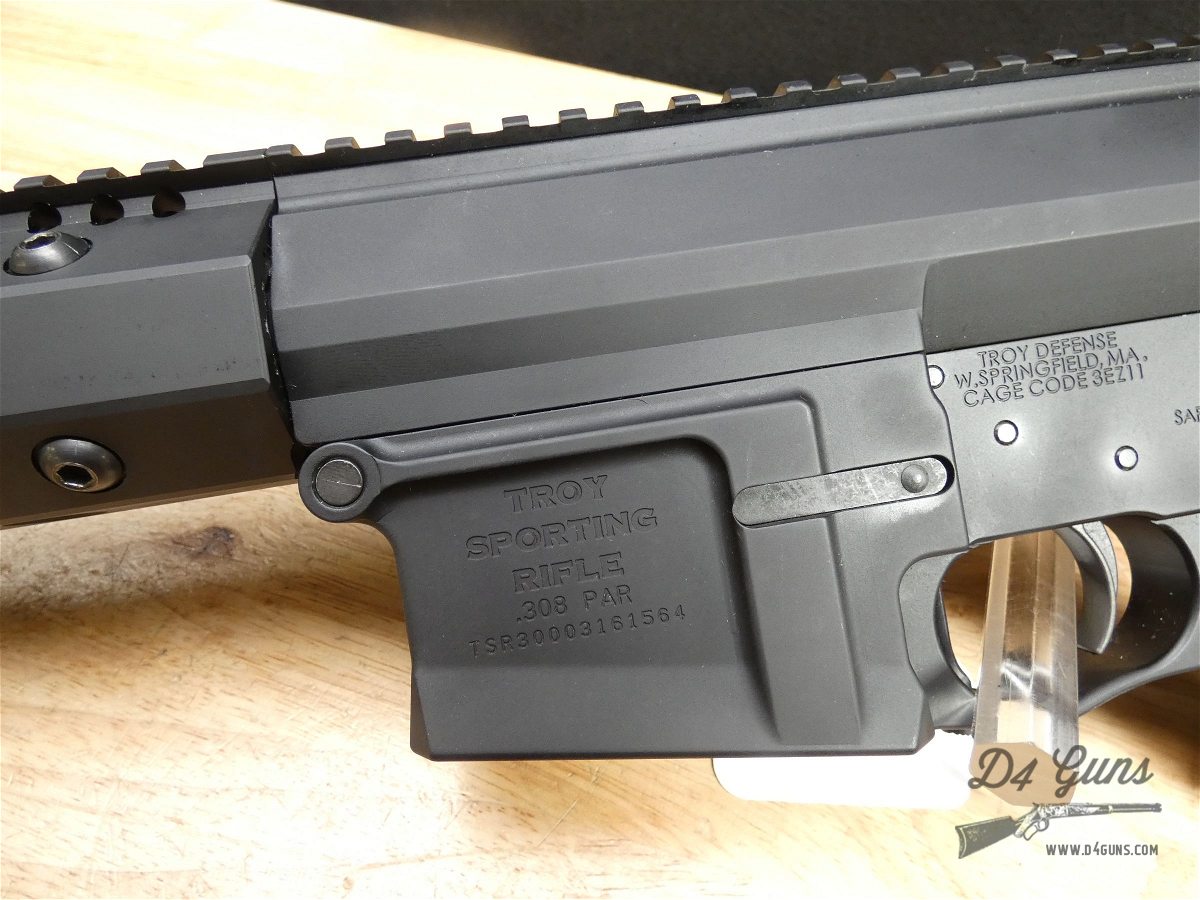 Troy Sporting Rifle - .308 WIN - w/ Mag - Pump-Action Rifle - LOOK ...