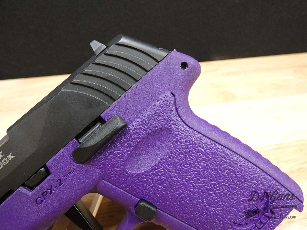 SCCY CPX-2 - 9mm - OG Box & 2 Mags - Purple & Black - Concealed Carry ...