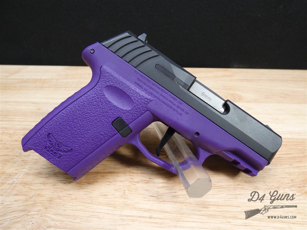 SCCY CPX-2 - 9mm - OG Box & 2 Mags - Purple & Black - Concealed Carry ...