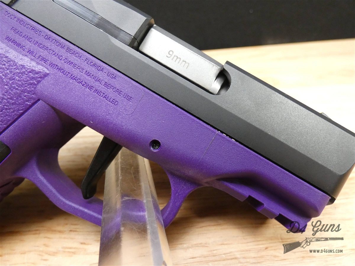 SCCY CPX-2 - 9mm - OG Box & 2 Mags - Purple & Black - Concealed Carry ...