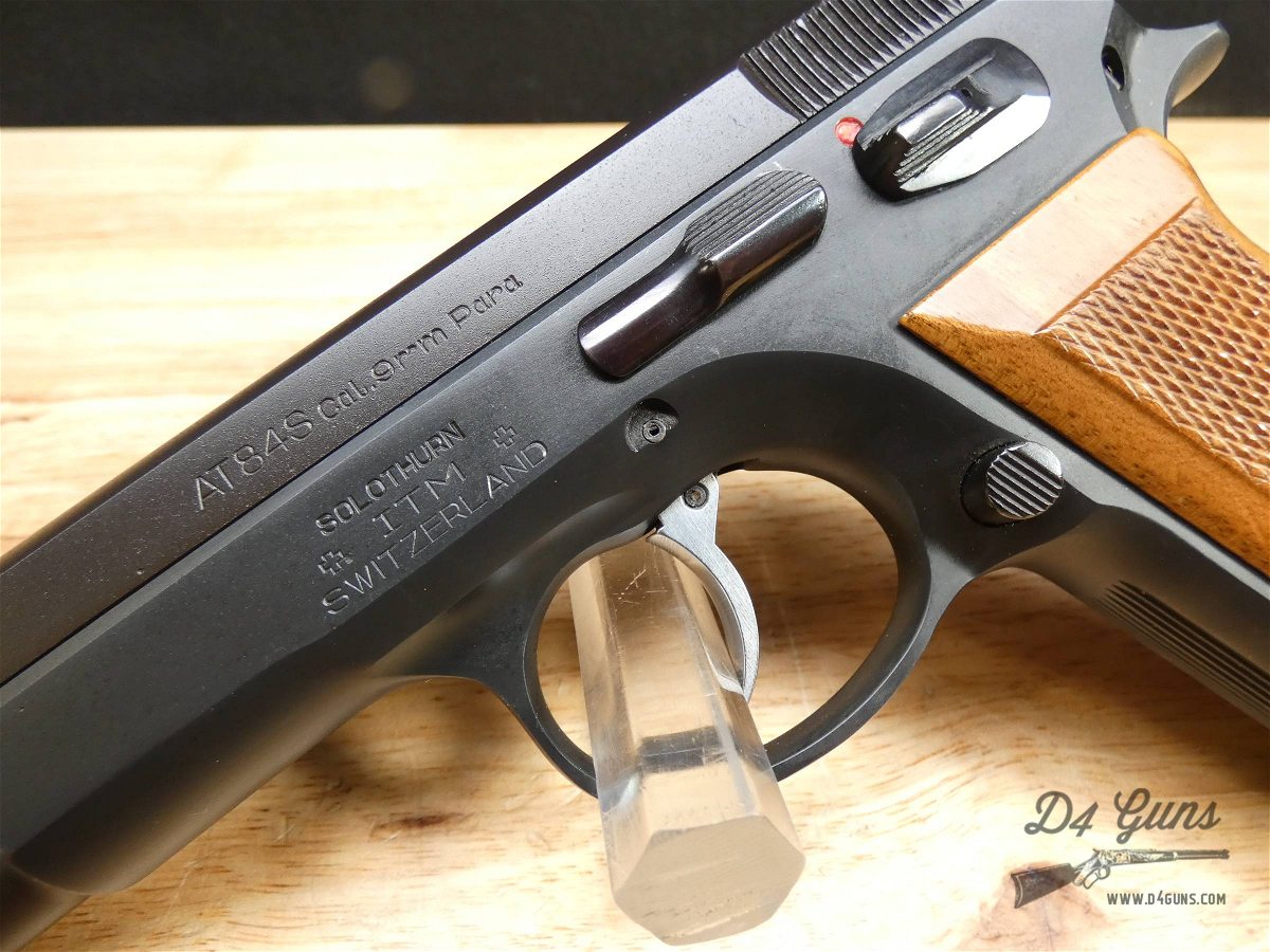 Solothurn AT84S - 9mm - CZ75 Clone - Action Arms - Swiss - ITM - RARE ...