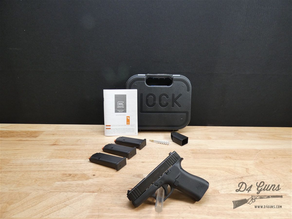 Glock 43X - 9mm - OG Case & Extras! - G43 - Concealed Carry - CCW ...
