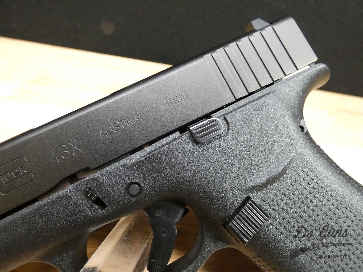 Glock 43X - 9mm - OG Case & Extras! - G43 - Concealed Carry - CCW ...