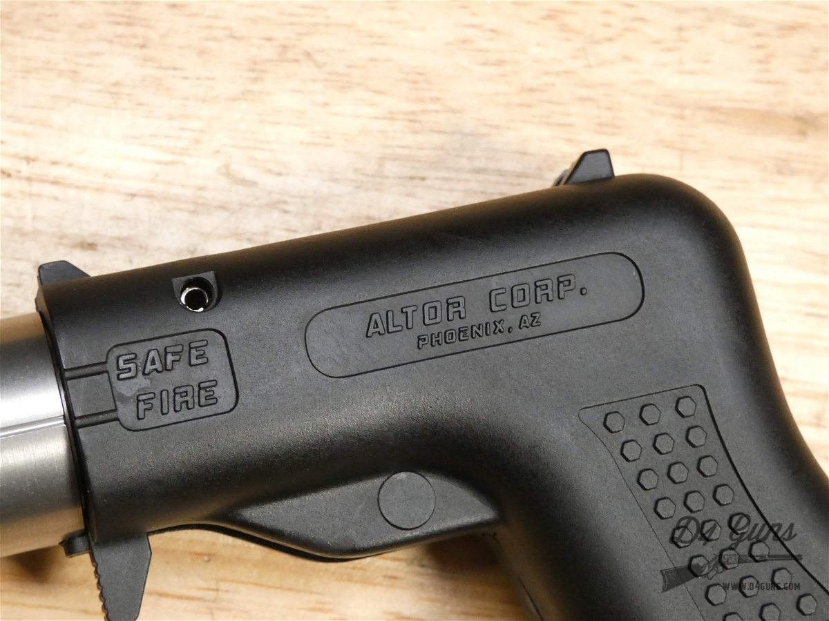 Altor Corp Single Shot Pistol - 9mm - Threaded Barrel - Extra Barrel ...