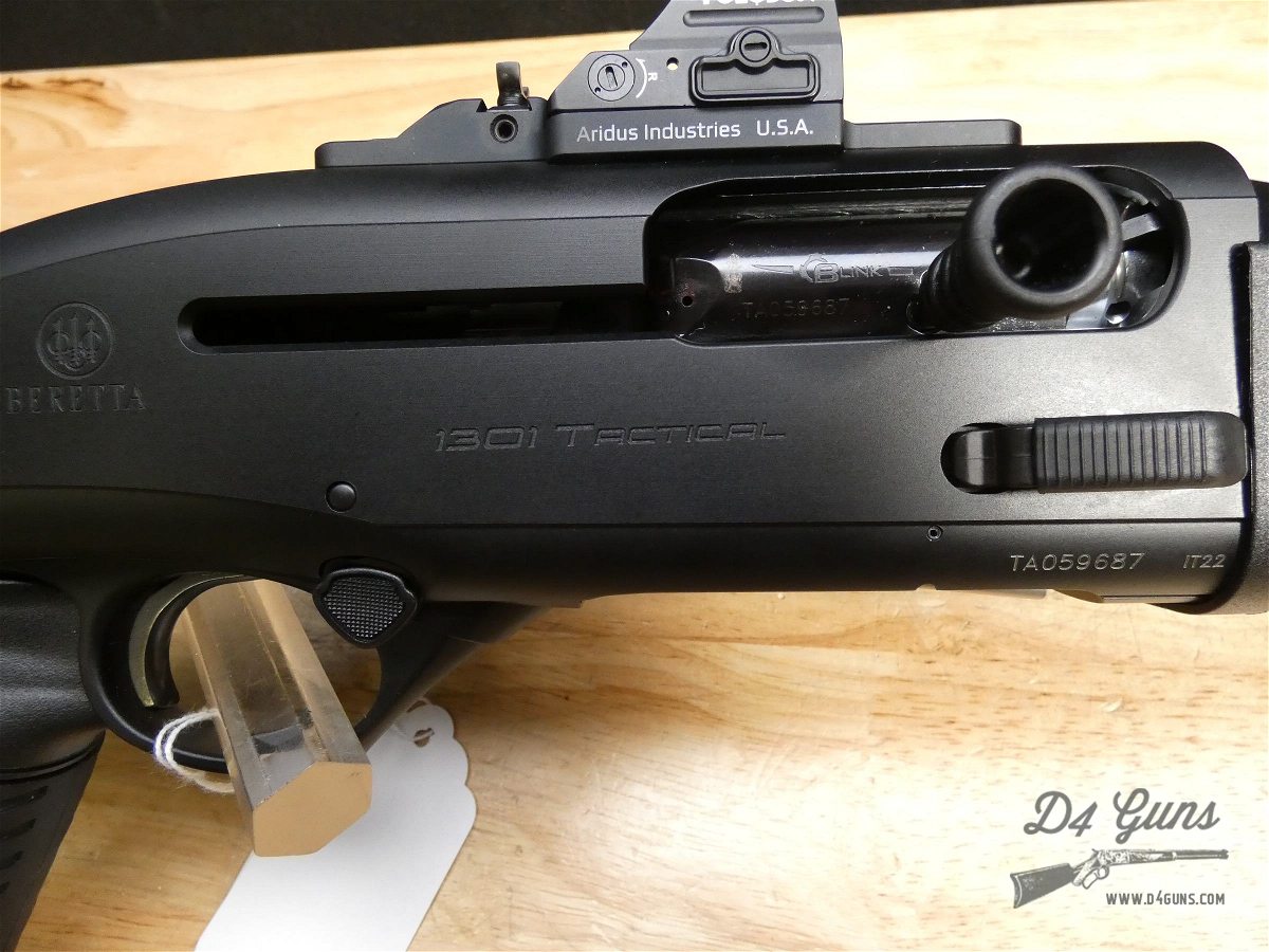 Beretta 1301 Tactical - 12 Gauge - Holosun 507C - Home Defense - MFG 2022 - Semi Auto Shotguns ...