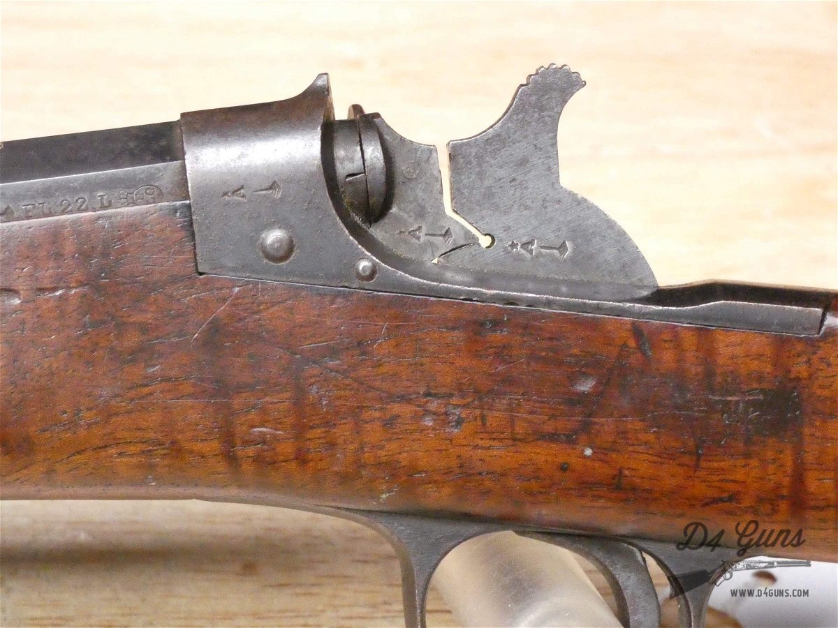 Belgian H. Pieper Bayard Single Shot Rifle - .22 Cal - Rolling Block ...