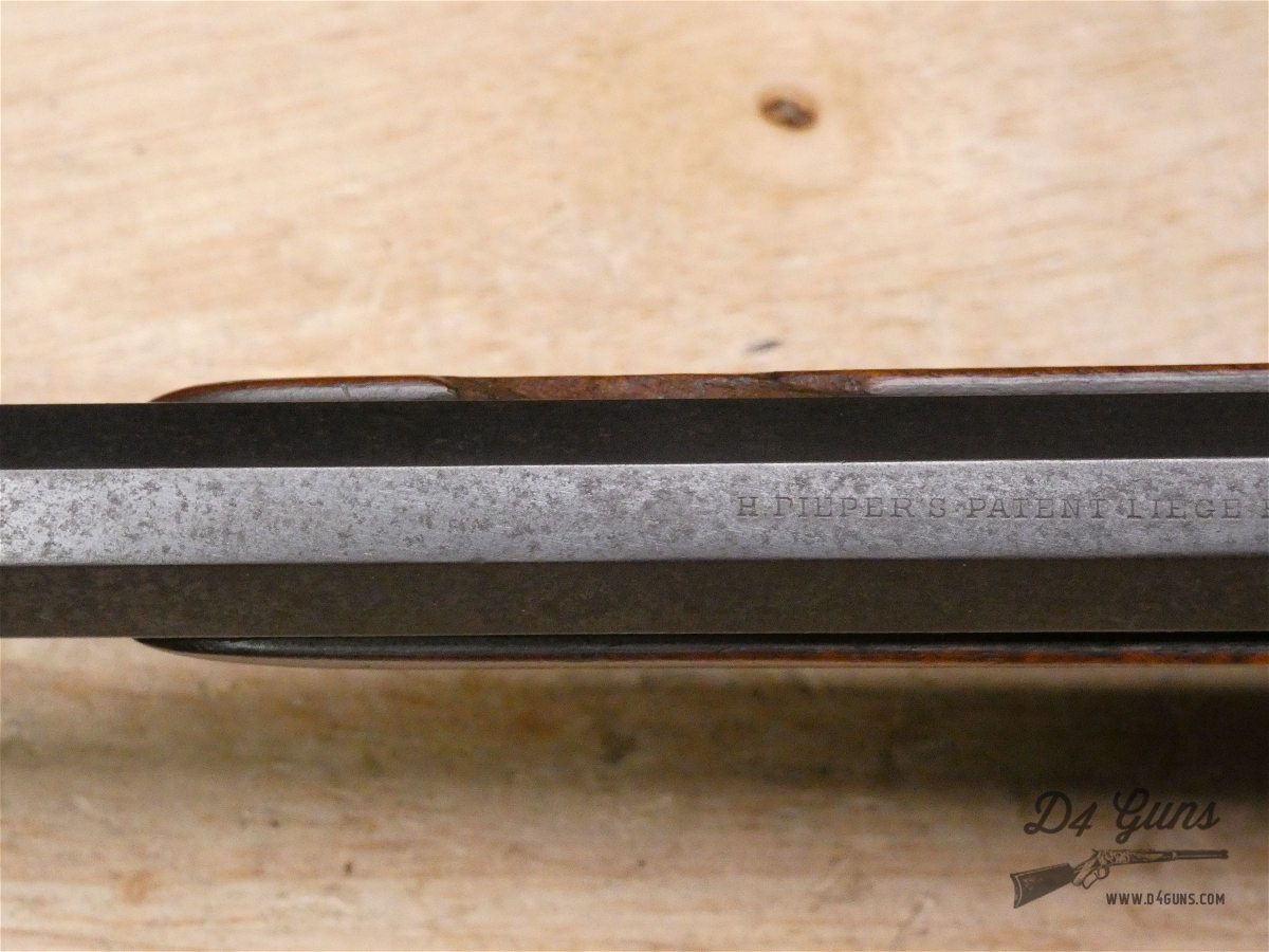 Belgian H. Pieper Bayard Single Shot Rifle - .22 Cal - Rolling Block ...