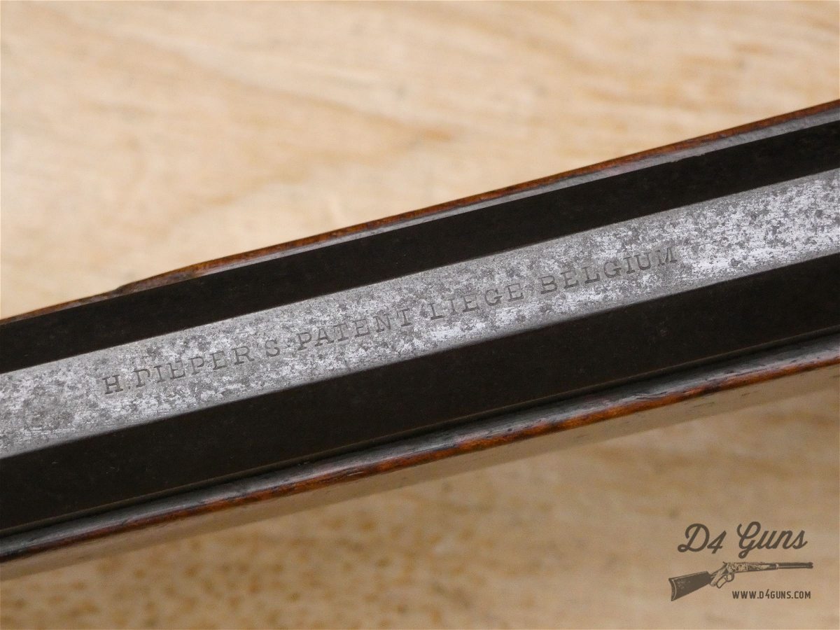 Belgian H. Pieper Bayard Single Shot Rifle - .22 Cal - Rolling Block ...