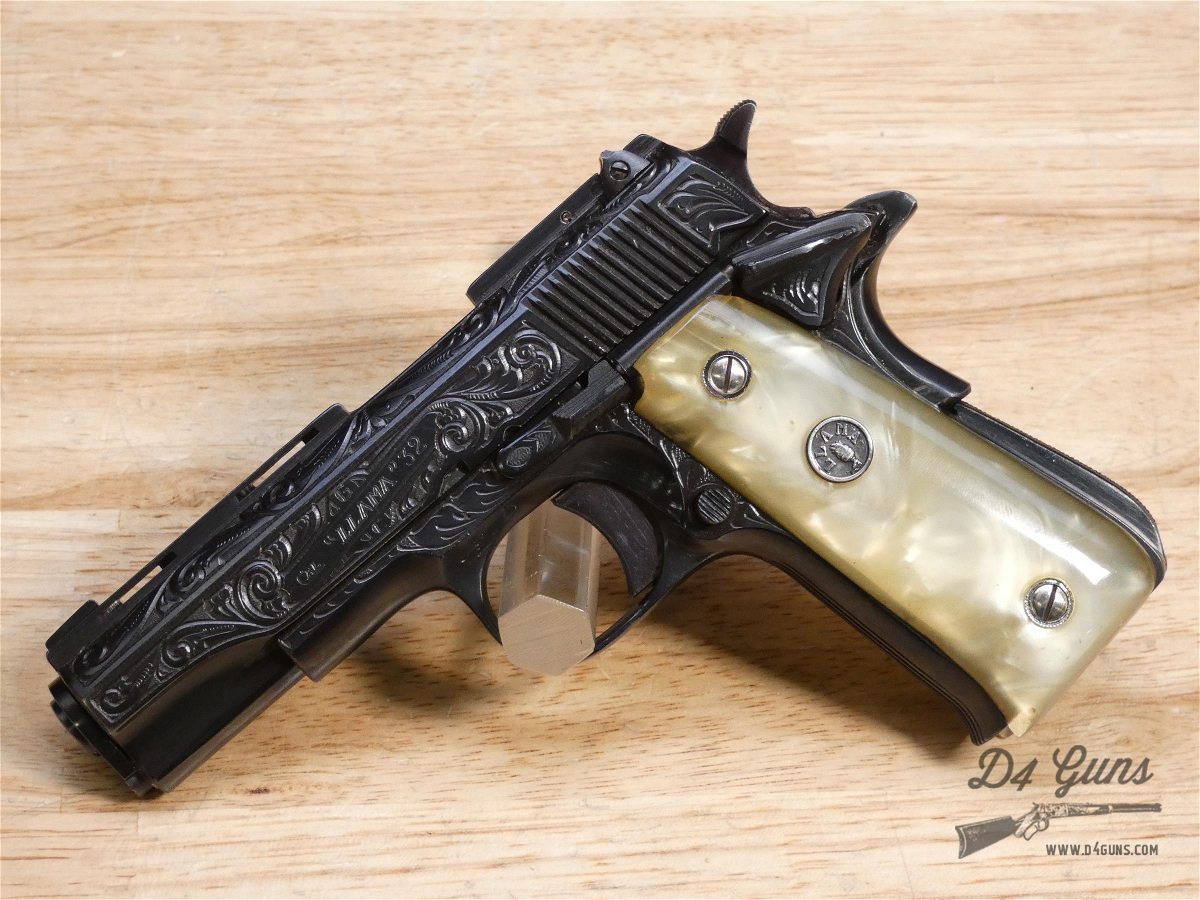 Gabilondo Y Cia. Stoeger Llama X-A Deluxe - 32 Auto - 32 ACP - Engraved ...