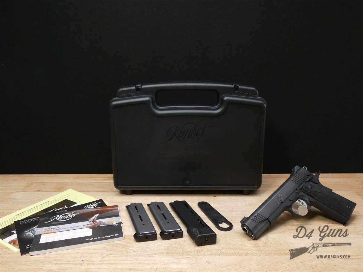 Kimber Custom TLE II 1911 - .45 ACP - w/ Case & 4 Mags - Wilson Combat ...