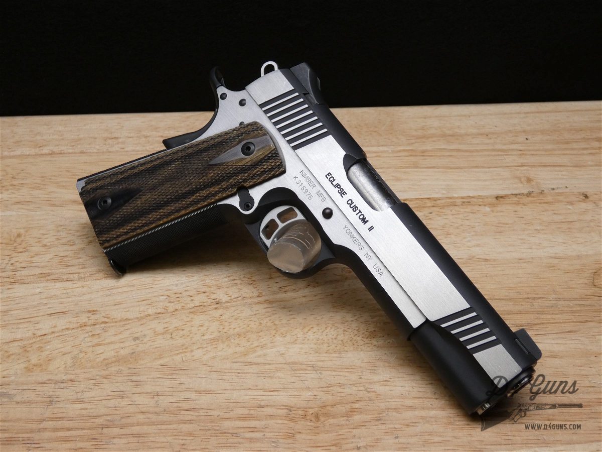Kimber Eclipse Custom II - .45 ACP - 1911 - CCW - Stainless - w/ OG ...
