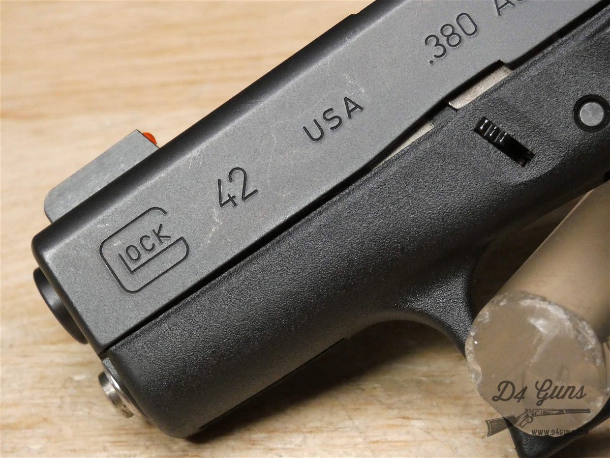 Glock 42 - .380 ACP - CCW - G42 - w/ Mags & Night Sights - Semi Auto ...