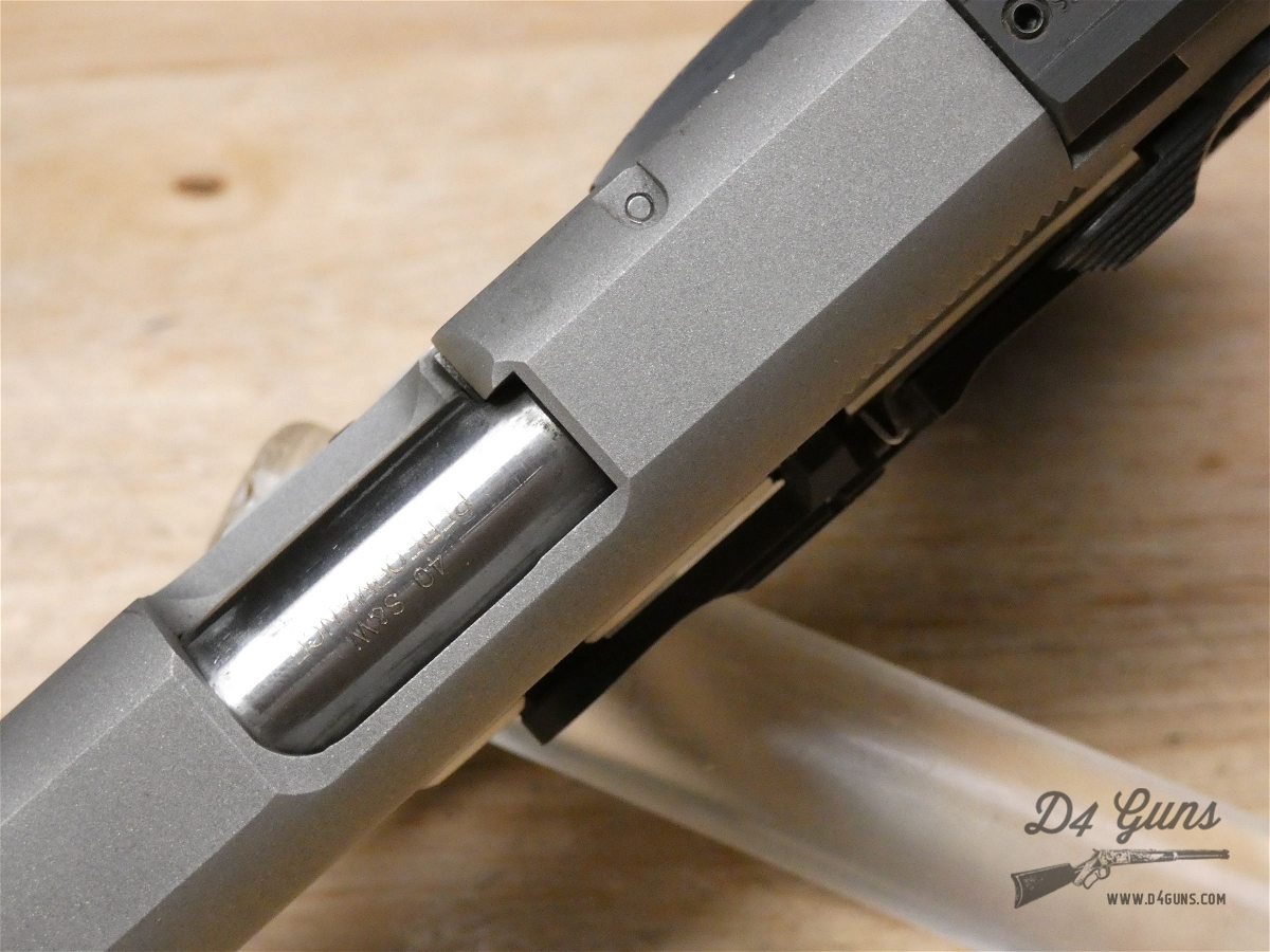 Smith & Wesson 4006 PC Shorty Forty - .40 S&W - Stainless w/ 6 Mags ...