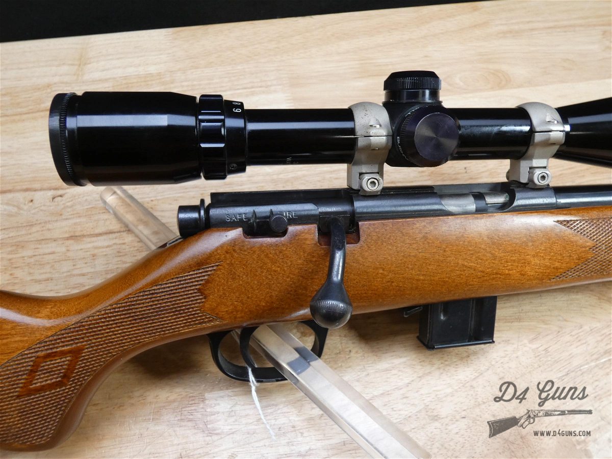 Marlin Model 25MN - .22 WMR - Marlin 25 - 22 Mag - Scope & Mag - Glenfield - Bolt Action Rifles ...