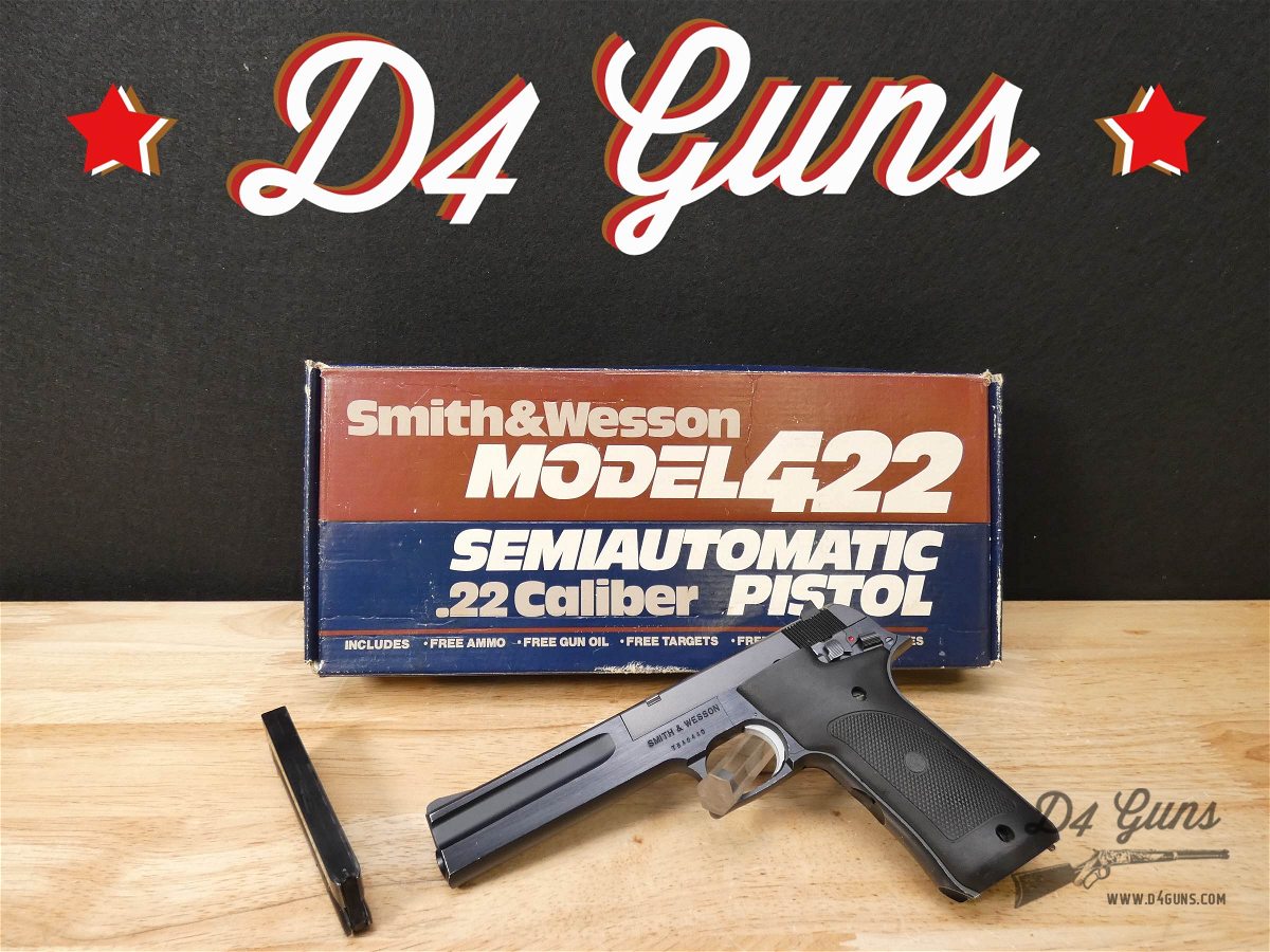 Smith & Wesson Model 422 - .22 LR - S&W - 22 - OG Box & Mag- Look ...