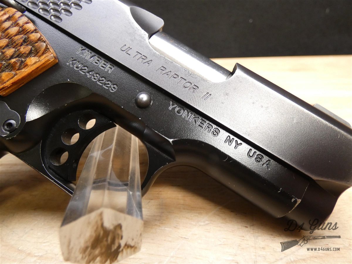 Kimber Ultra Raptor II - .45ACP - w/ Mag - Custom Shop - 1911 - CCW ...