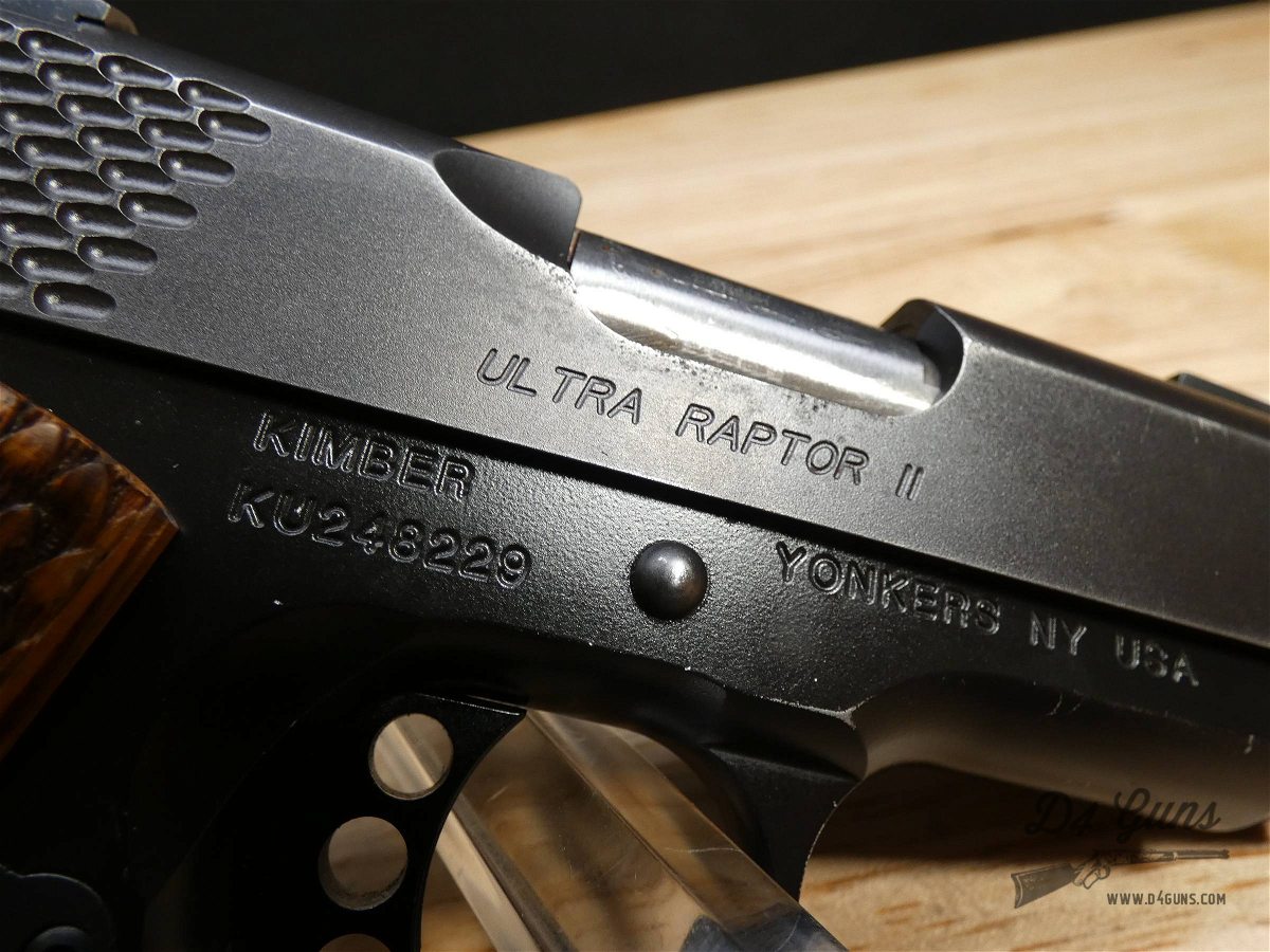 Kimber Ultra Raptor II - .45ACP - w/ Mag - Custom Shop - 1911 - CCW ...