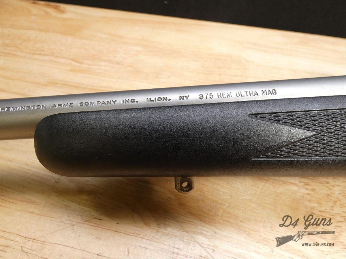 Remington 700 BDL Stainless - .375 RUM - 700 - SS - REM ULTRA MAG ...